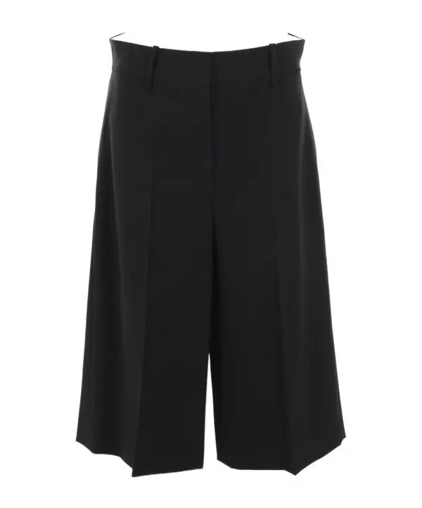 QUIRA Belt-loop Wide-leg Quarter-length Pants
