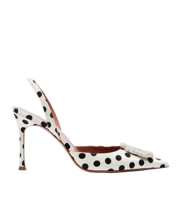 Amina Muaddi Pointed-toe High Heels