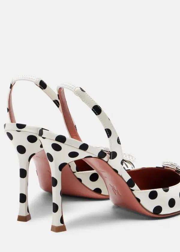 Amina Muaddi Pointed-toe High Heels