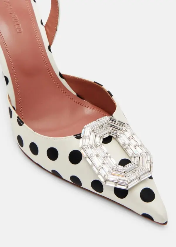 Amina Muaddi Pointed-toe High Heels
