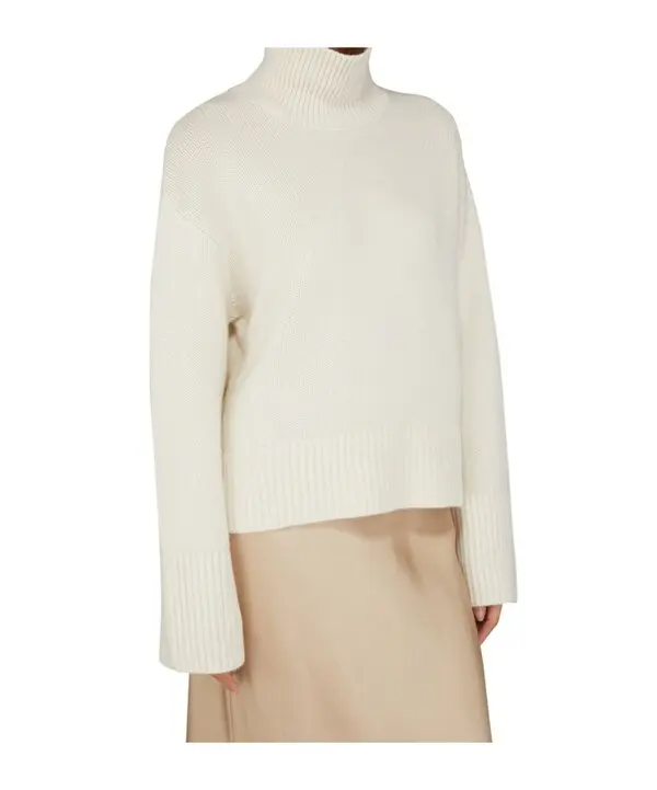 LISA YANG Fleur Turtleneck Sweater