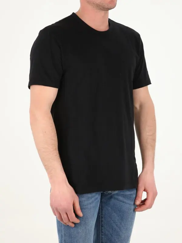 JAMES PERSE Crewneck Short-sleeved T-shirt