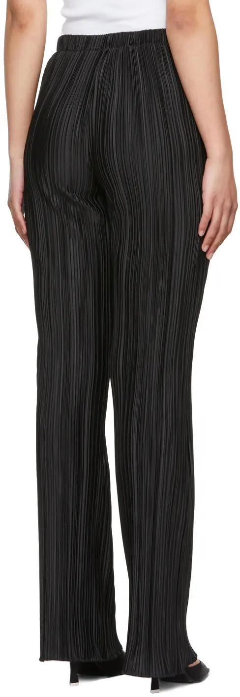 ANINE BING Billie Plissé Trousers