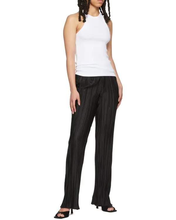 ANINE BING Billie Plissé Trousers