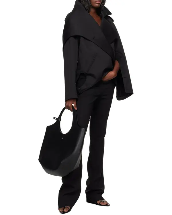 COURREGES Courrèges Oblique Short Trench Coat