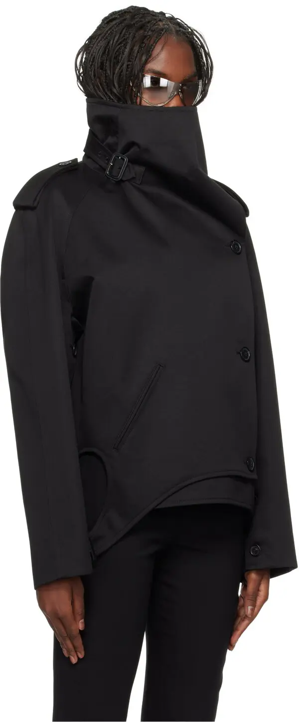 COURREGES Courrèges Oblique Short Trench Coat