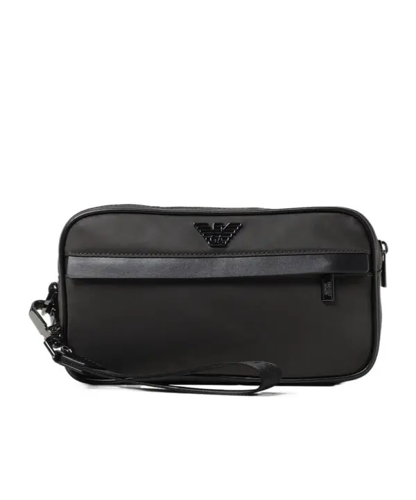 Emporio Armani Logo-plaque Clutch