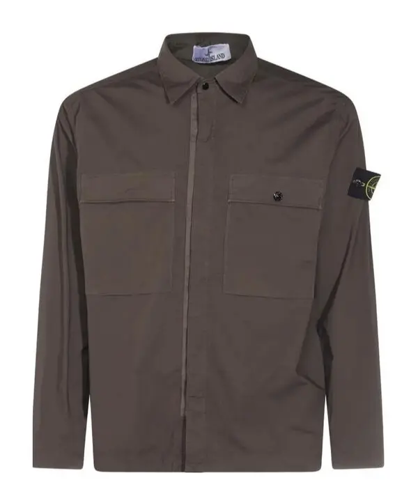 Stone Island Compass-badge Overshirt