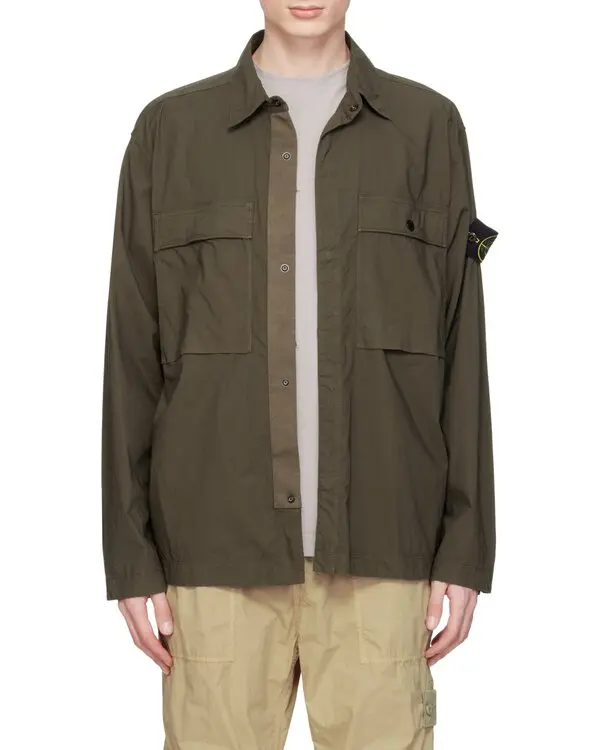 Stone Island Compass-badge Overshirt