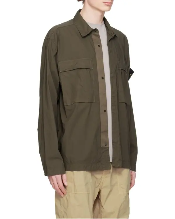 Stone Island Compass-badge Overshirt