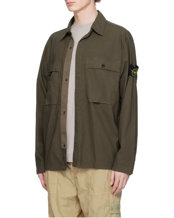 Stone Island Compass-badge Overshirt