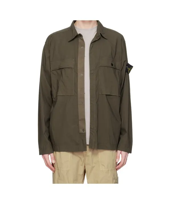 Stone Island Compass-badge Overshirt