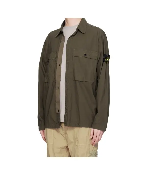 Stone Island Compass-badge Overshirt