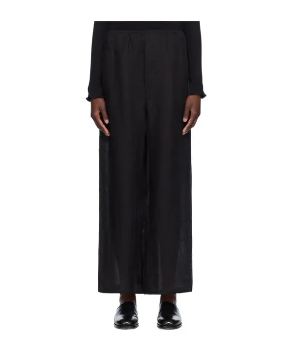 BASERANGE Domond Wide-leg Linen Trousers