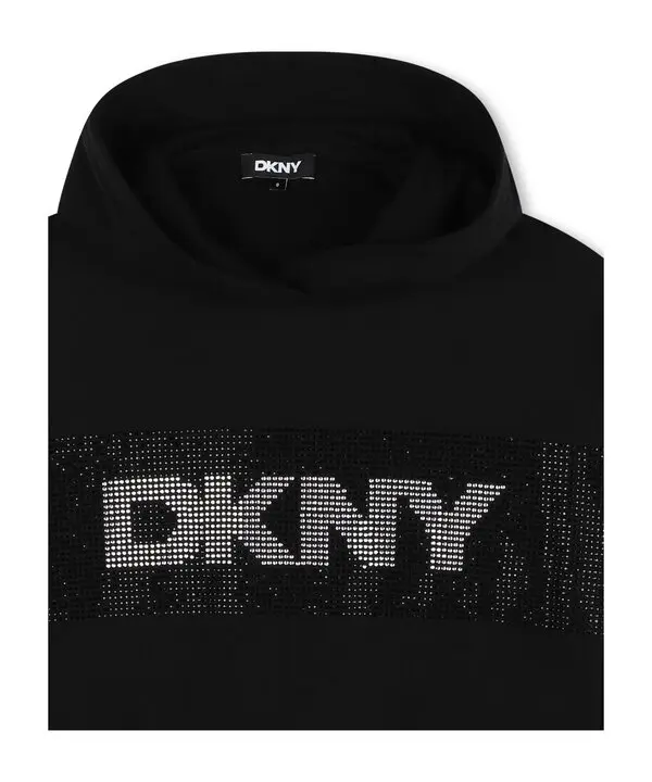 Dkny Hooded Long-sleeve Dress