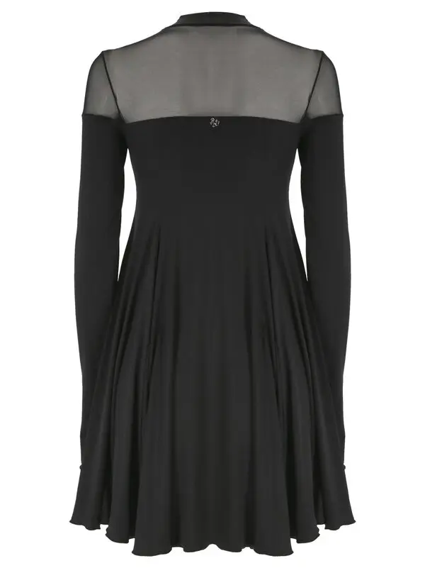 ANIYE BY Sheer Panel A-line Dress