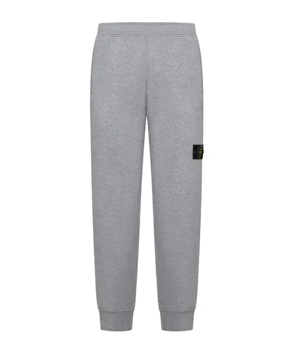 Stone Island Logo Patch Tapered-leg Sweatpants