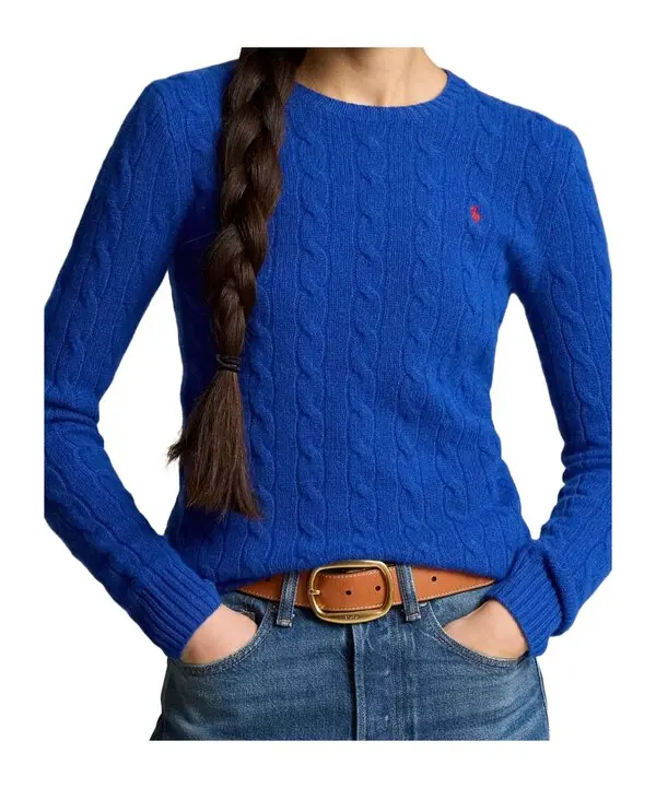 Polo Ralph Lauren Pony Embroidered Cable-knit Jumper
