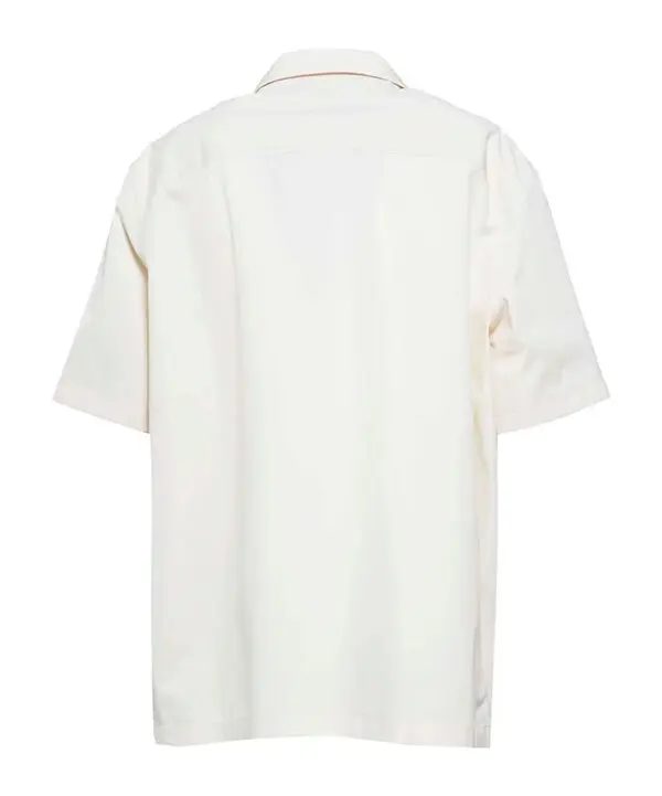 JIL SANDER Short-sleeved Poplin Shirt