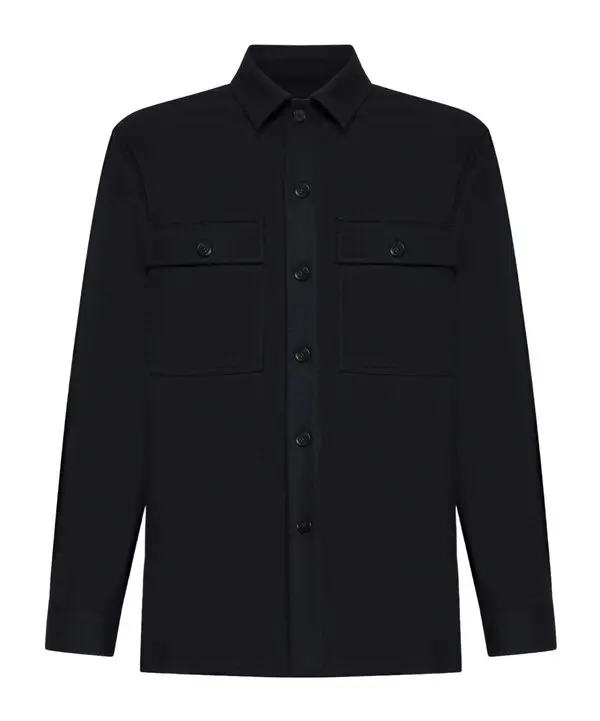 JIL SANDER Buttoned Flannel Shirt