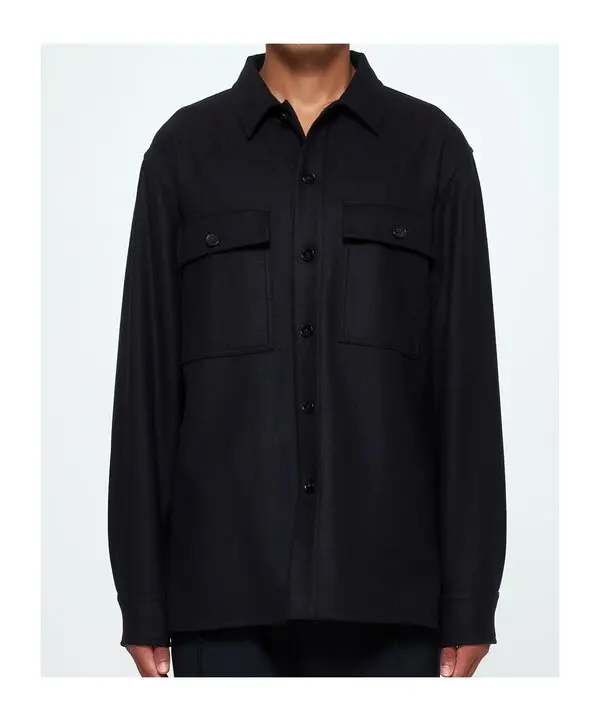 JIL SANDER Buttoned Flannel Shirt