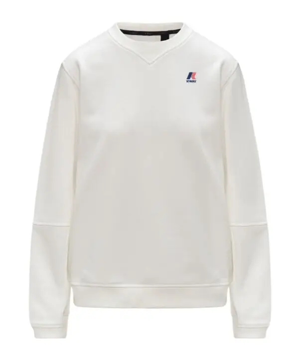K-WAY Logo V-neck Sweatshirt