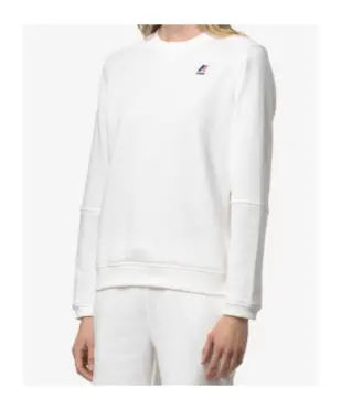 K-WAY Logo V-neck Sweatshirt