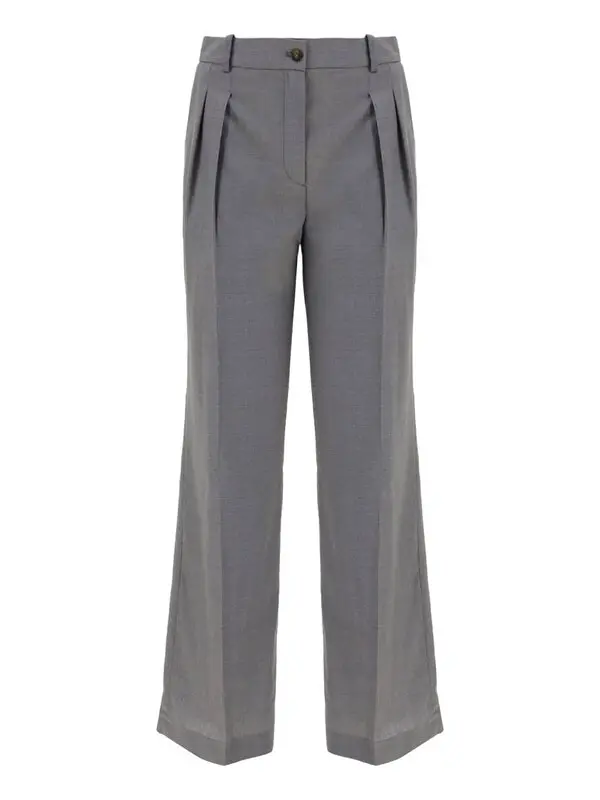 LOULOU STUDIO Sbiru Straight-leg Pants
