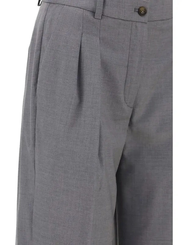 LOULOU STUDIO Sbiru Straight-leg Pants