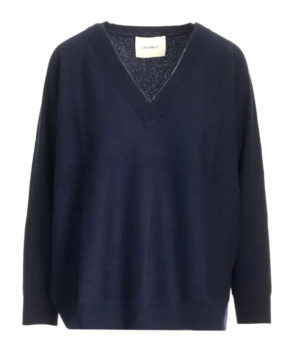 LISA YANG Kenny Loose Fit Sweater - Blue