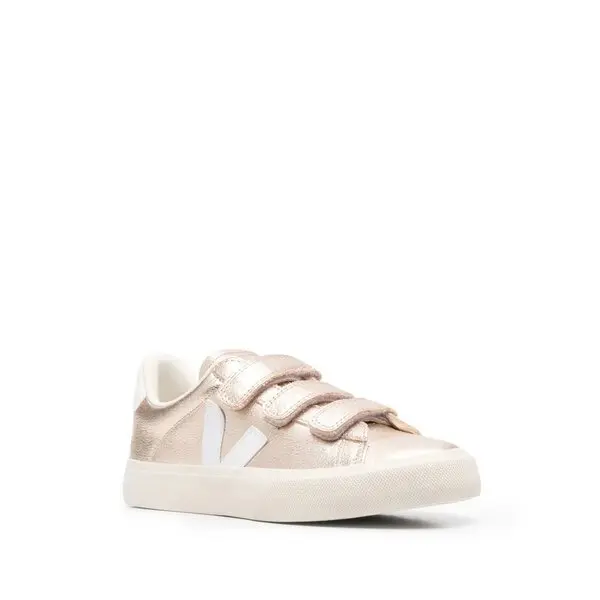 VEJA Recife Metallic Low-top Sneakers - White