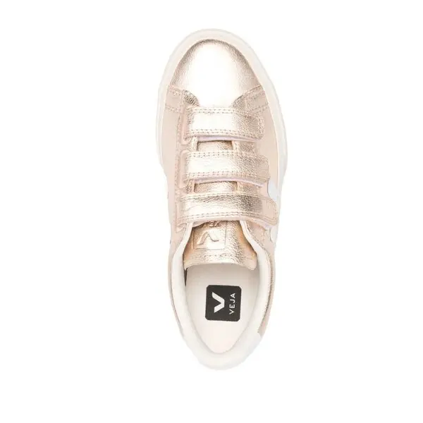 VEJA Recife Metallic Low-top Sneakers - White