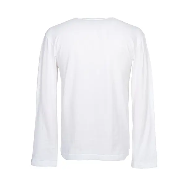 Comme Des Garçons Heart-patch Long Sleeved T-shirt