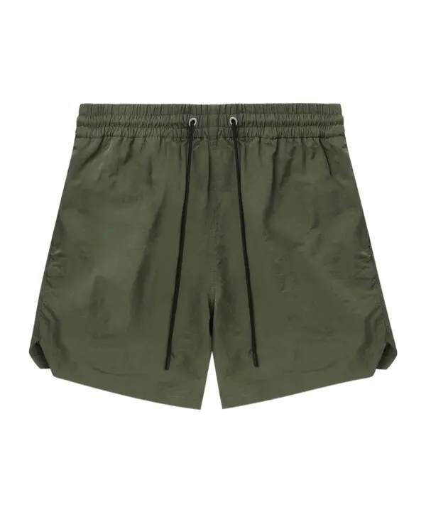 SUNFLOWER Elastic Waist Shorts With Zippered Back Pocket
