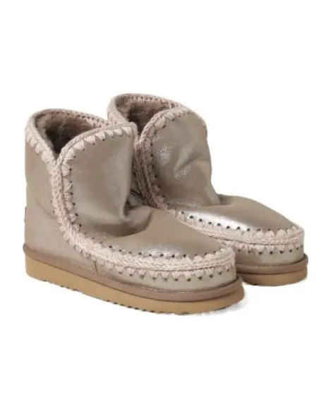Mou Round-toed Ankle Boots