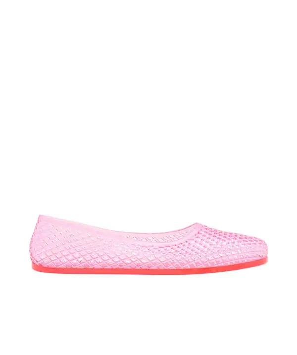 ANCIENT GREEK SANDALS Woven Jelly Flat Shoes - Pink