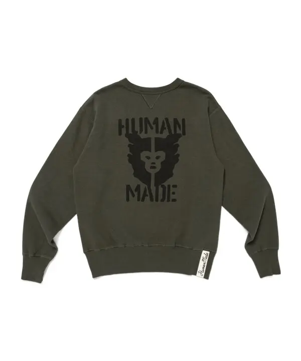 HUMAN MADE Long Sleeve Sweatshirt - Green