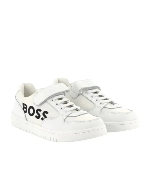 Hugo Boss Logo-print Sneakers - White
