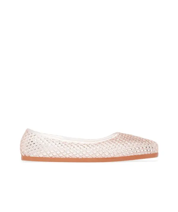 ANCIENT GREEK SANDALS Iro Slip-on Ballet Flats - Nude