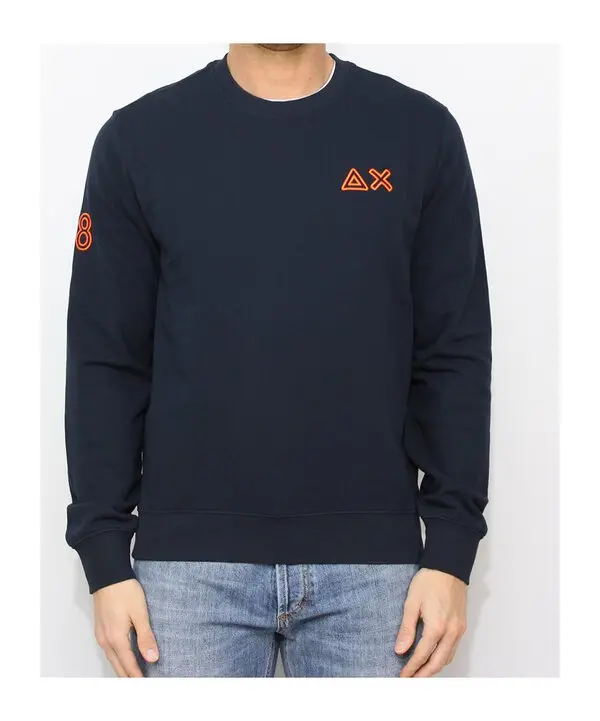 SUN 68 Logo Crew Neck Sweatshirt