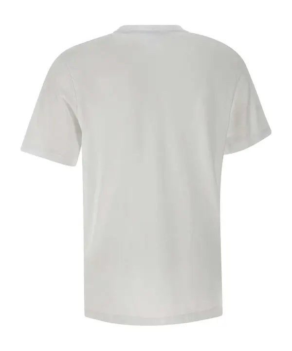KANGRA Flamed Cotton Crew Neck T-shirt