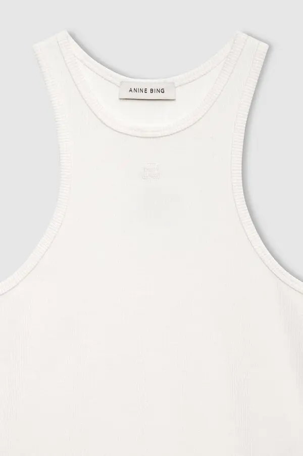 ANINE BING Ribbed Tank Top