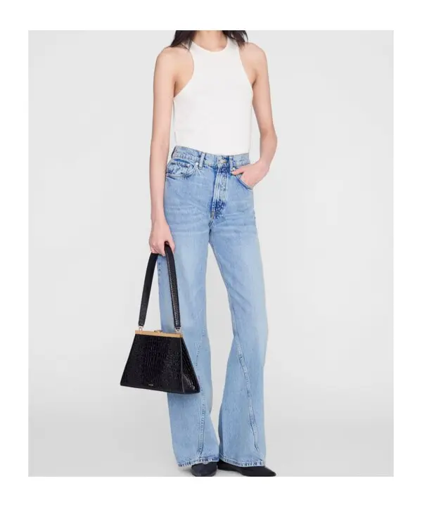 ANINE BING Ribbed Tank Top
