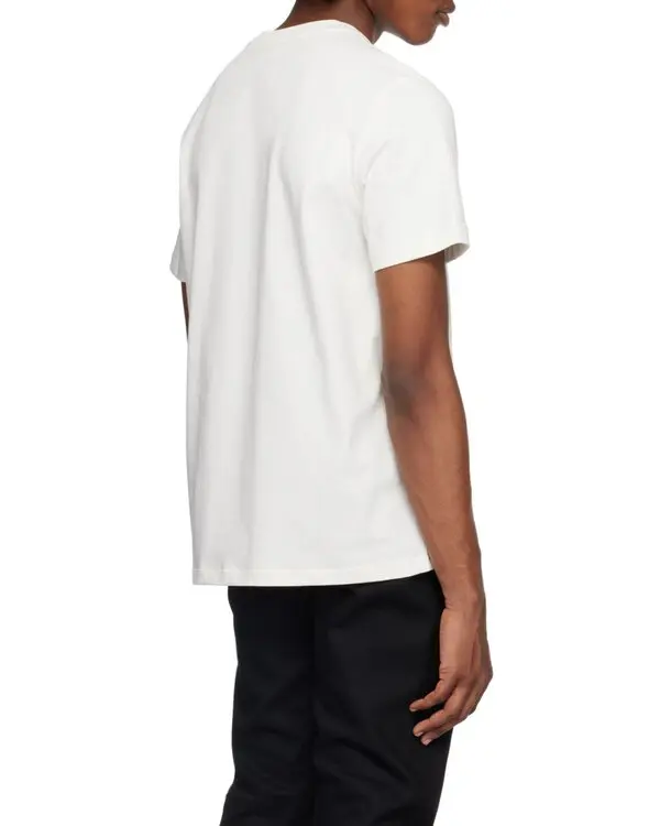 A.p.c. Logo Embroidered Crewneck T-shirt