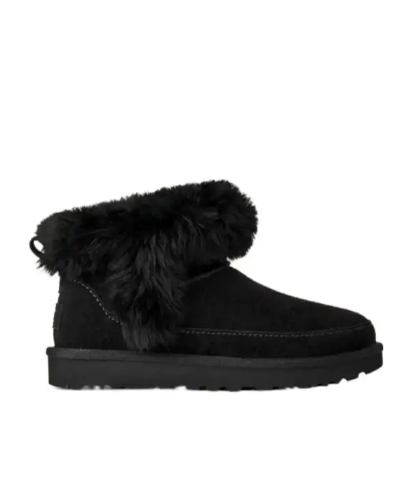 UGG Classic Ultra Mini Chalet Boots - Black