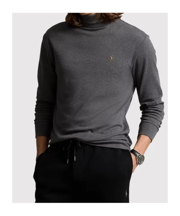 Polo Ralph Lauren Logo-embroidered Roll-neck Jumper