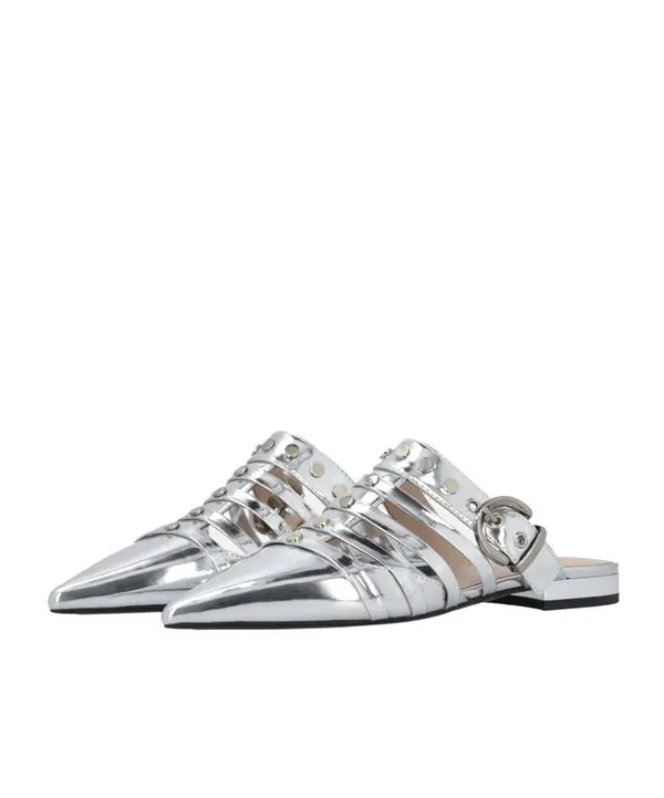 Pinko Leather Mules