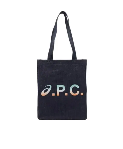A.p.c. X Asics Lou Logo Printed Shopping Bag