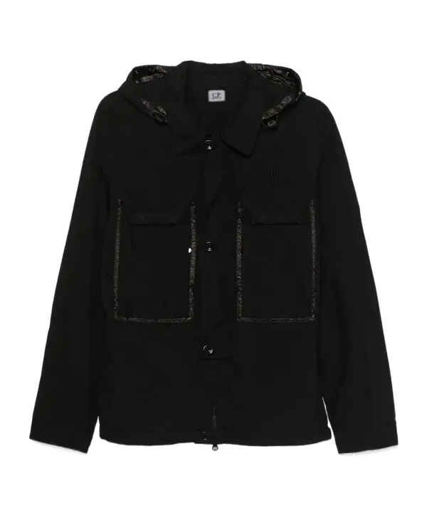 C.P. COMPANY Goggles-detail Jacket - Black