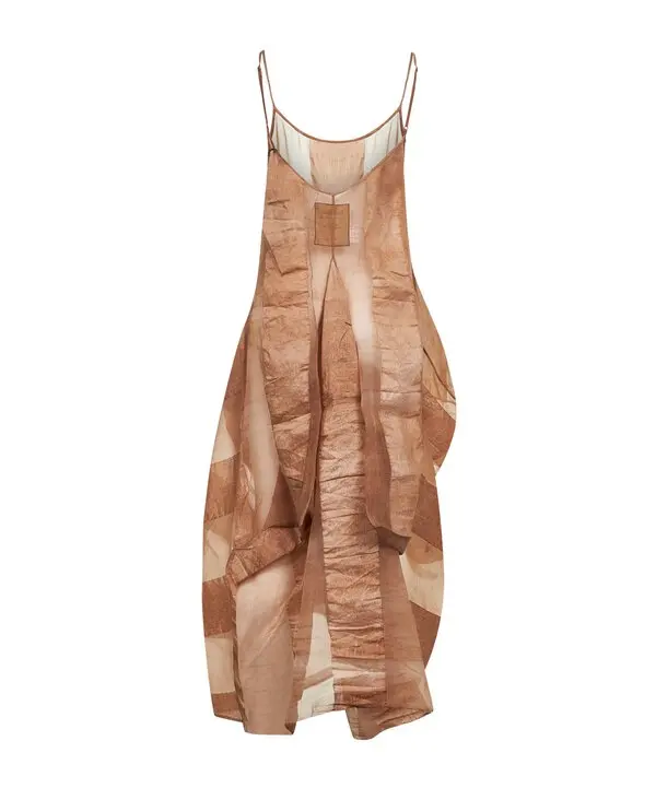UMA WANG Sleeveless Semi-sheer Dress